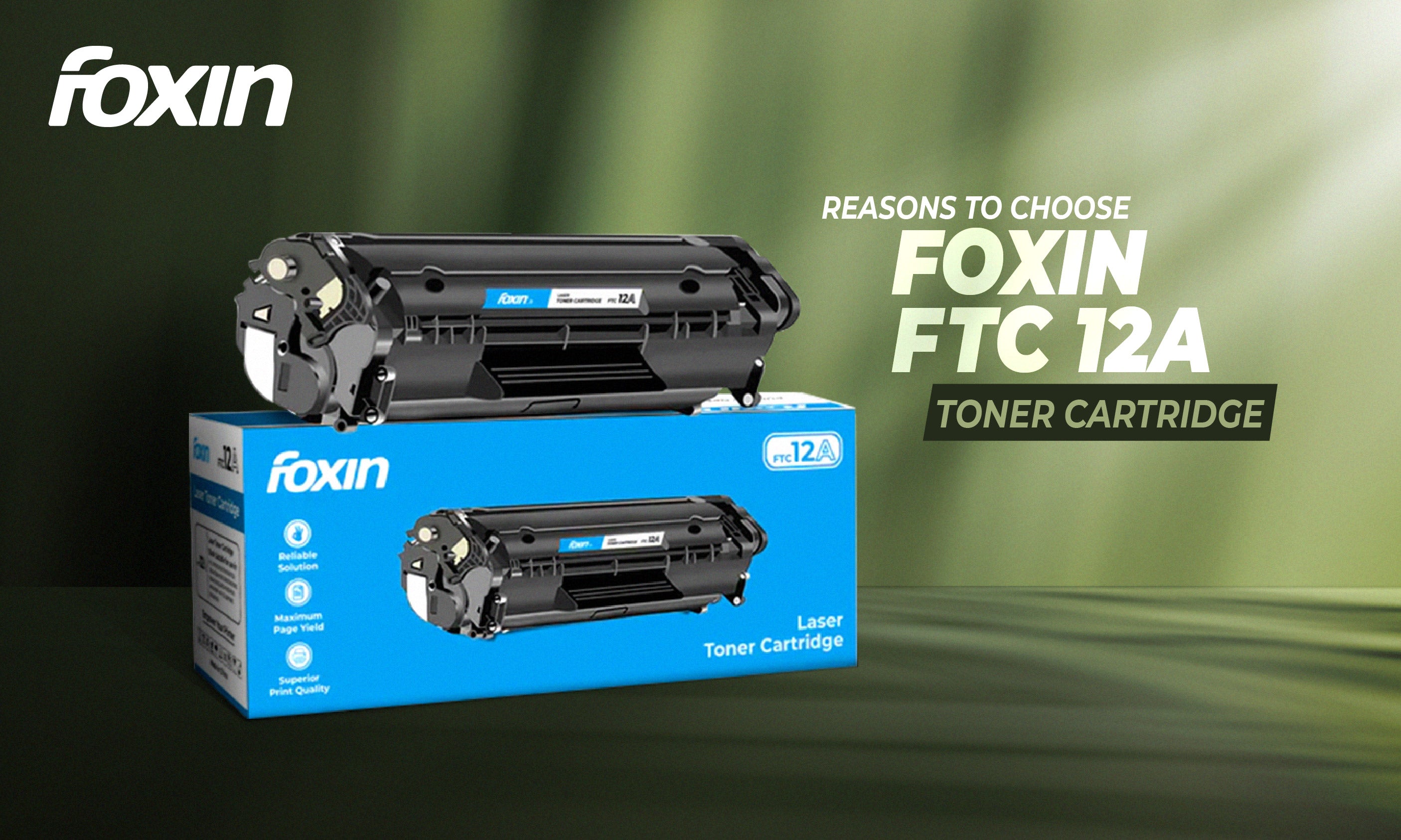 Reasons to choose Foxin FTC 12A toner cartridge