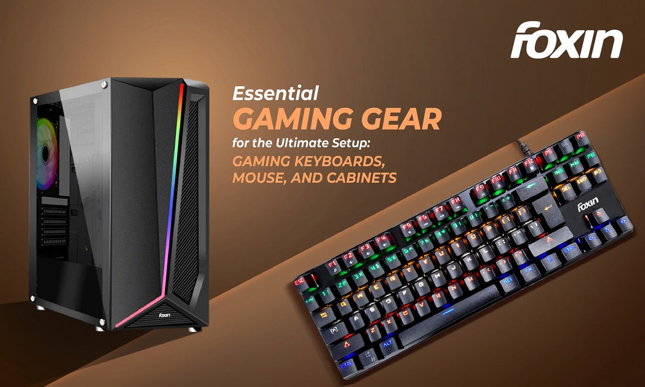 Essential Gaming Gear for the Ultimate Setup: Gaming Keyboards, Mouse ...