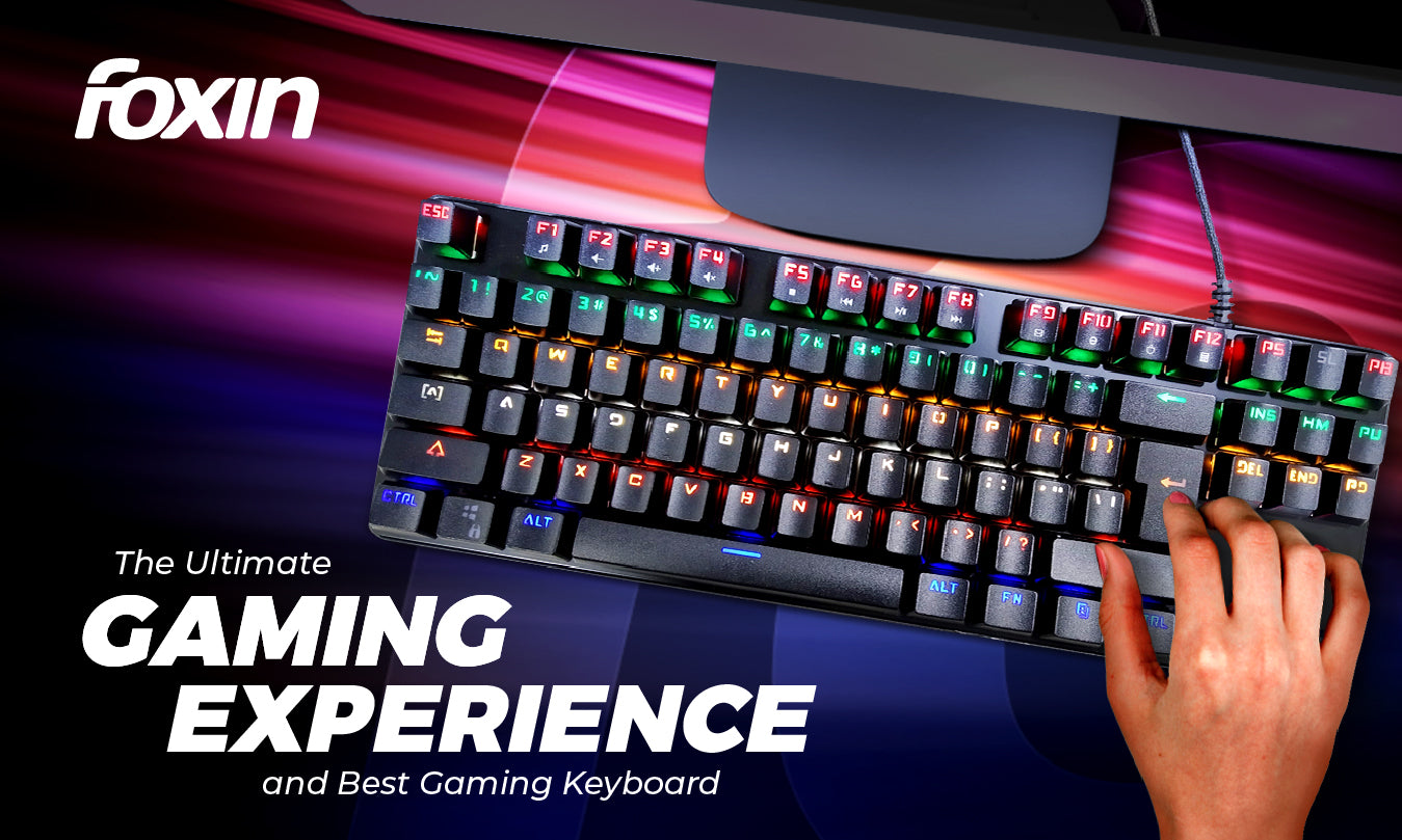 Foxin Gaming Keyboard: The Ultimate Gaming Experience and Best Gaming
