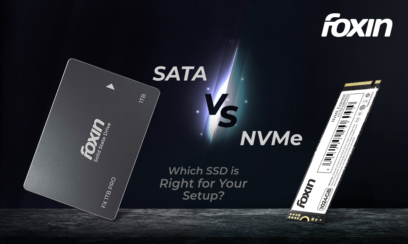 SATA vs. NVMe: Which SSD is Right for Your Setup?