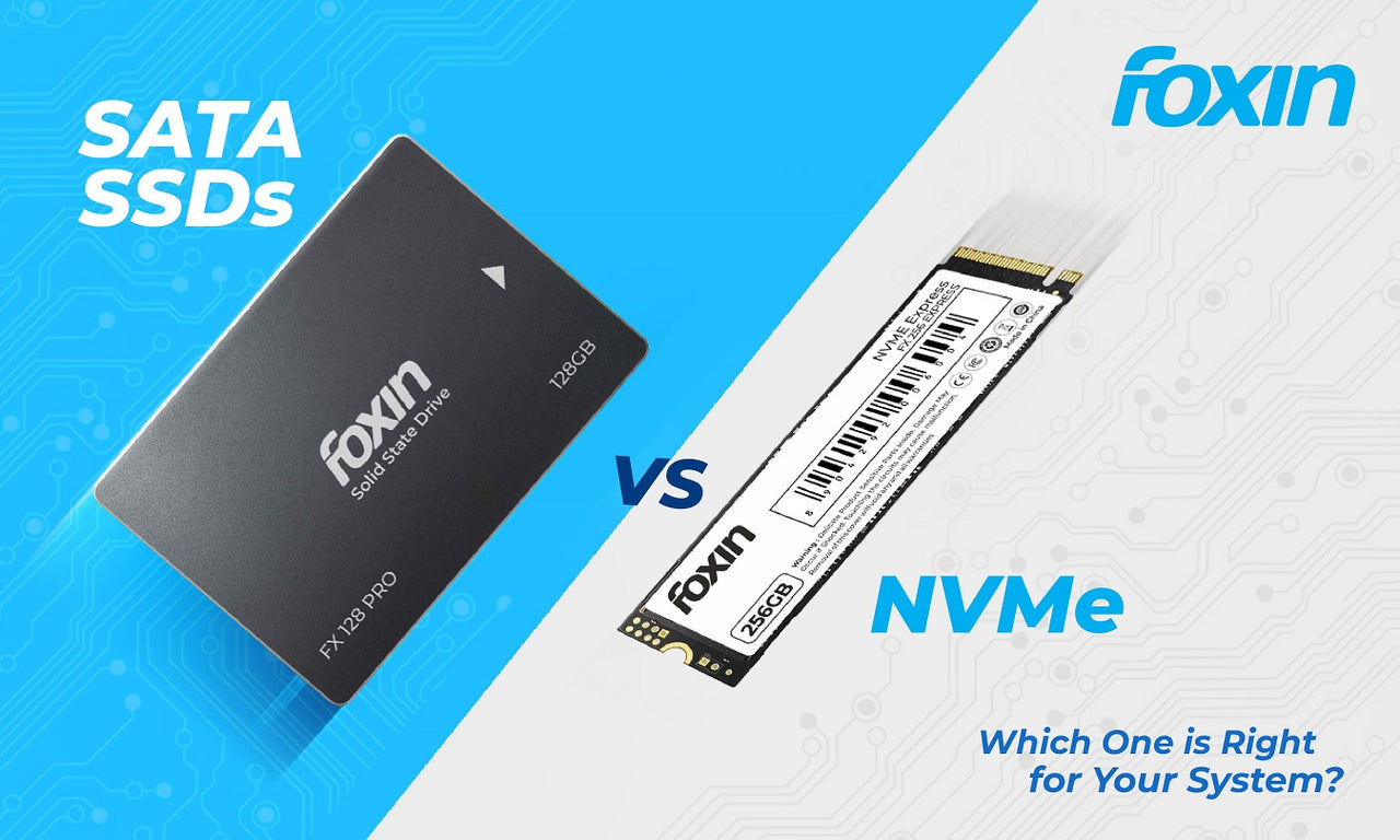 NVMe vs. SATA SSDs: Which One is Right for Your System?