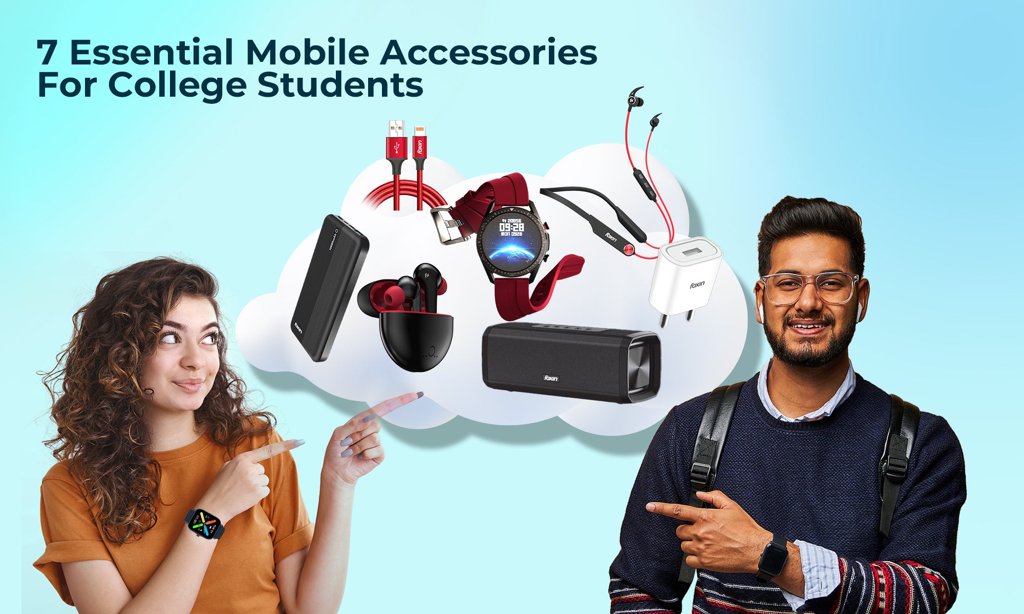 7 Essential Mobile Accessories For College Students – Foxin Brand Store