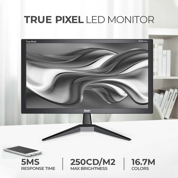 Foxin Crystal 22 Inch Full HD LED Monitor - Foxin Brand Store