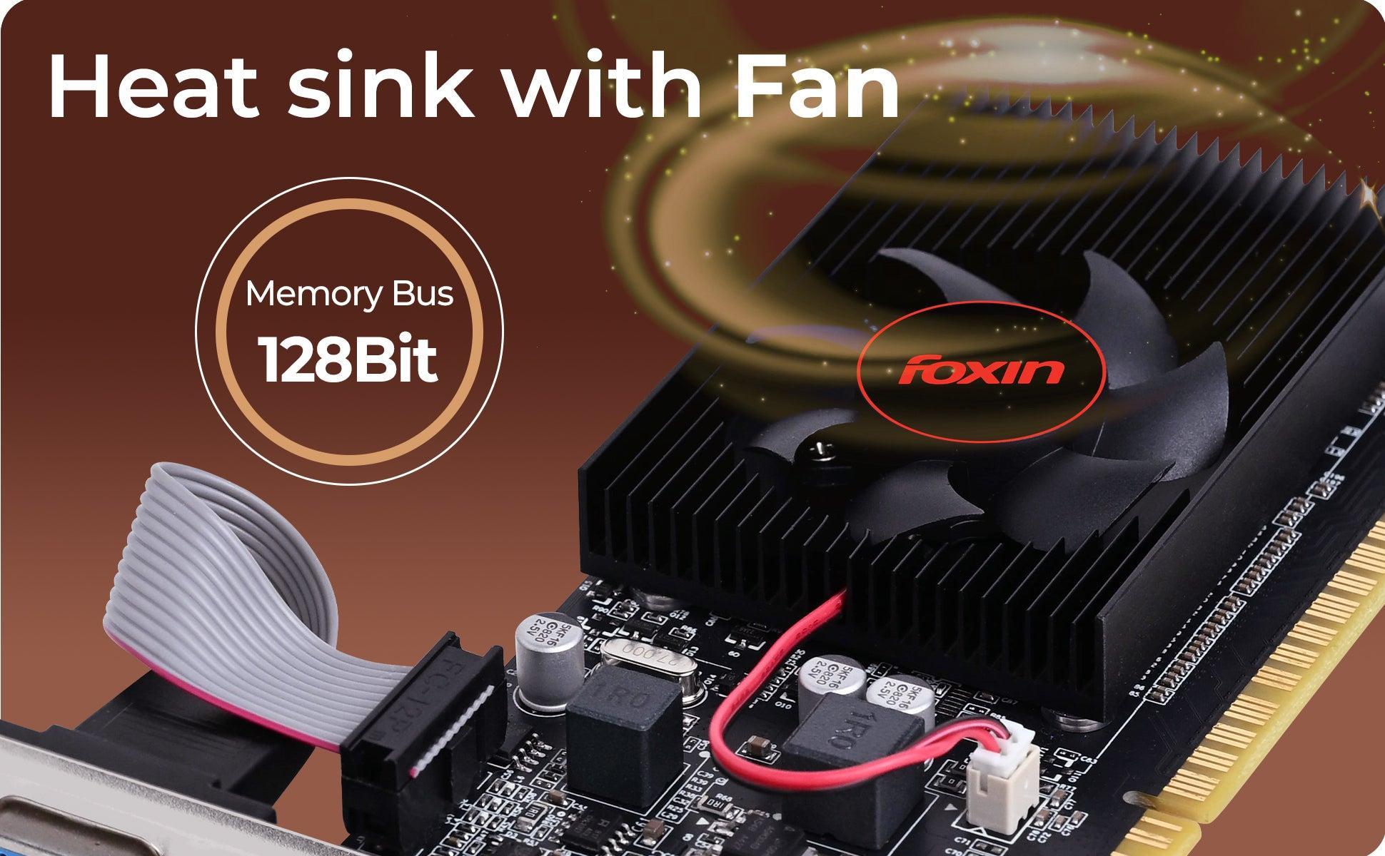 Foxin FGC 740 4GB DDR3 Graphics Card | 128-bit GPU