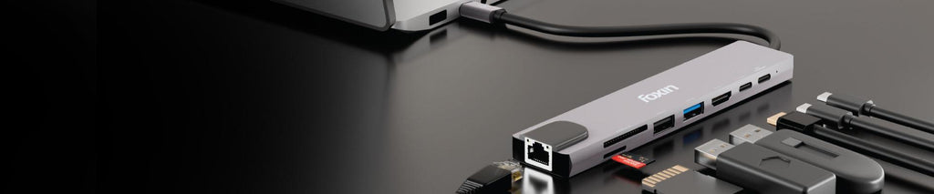 USB-A & C Hubs – Dual-Port Multiport Adapters