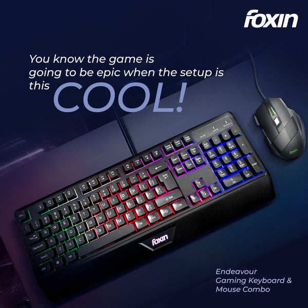Buy Keyboards & Mouse Combo Online at Best Price in India - Foxin ...