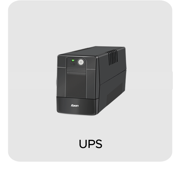 Foxin FPS-755/600VA Uninterrupted Power Supply (UPS), with LED Indicat ...